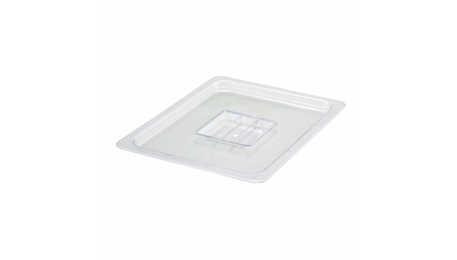 Food Storage Container Lid 1/2 Size Solid Polycarb Clear 12x10" 1EA ...