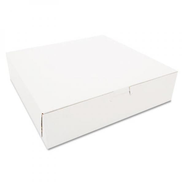 Bakery Box 10x10x2.5" White 250CS - Kahlua Bay